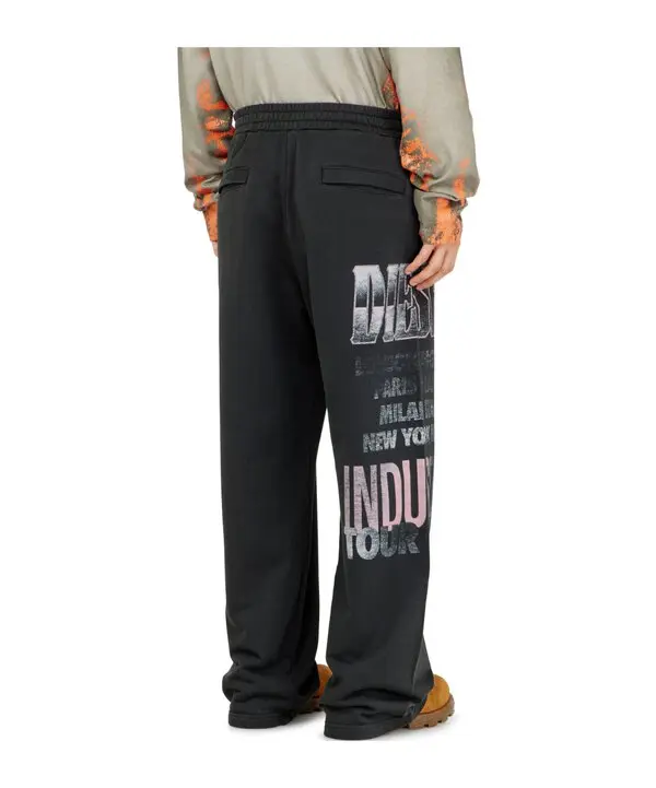 DIESEL® Sweatpants With Concert Graphics