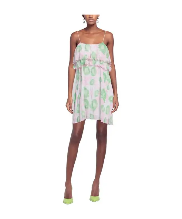 GANNI Colorful Sleeveless Dress