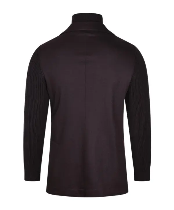 Eleventy Knitted Panel Blazer