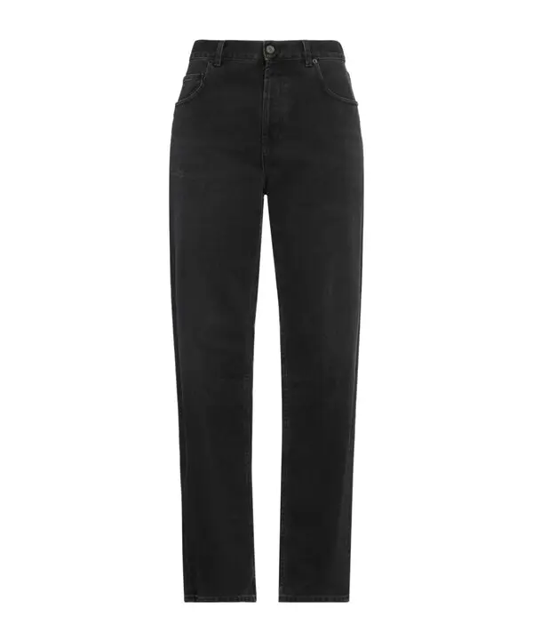 Saint Laurent Straight Leg Jeans - Black