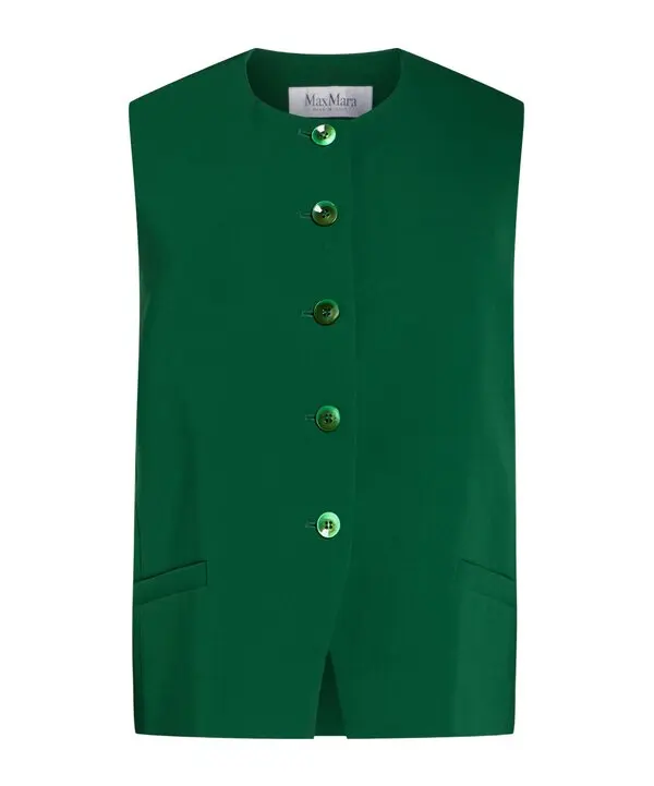 Max Mara Solidcolor Blazer - Green