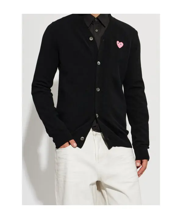 Play Comme Des Garcon Long-sleeve Cardigan