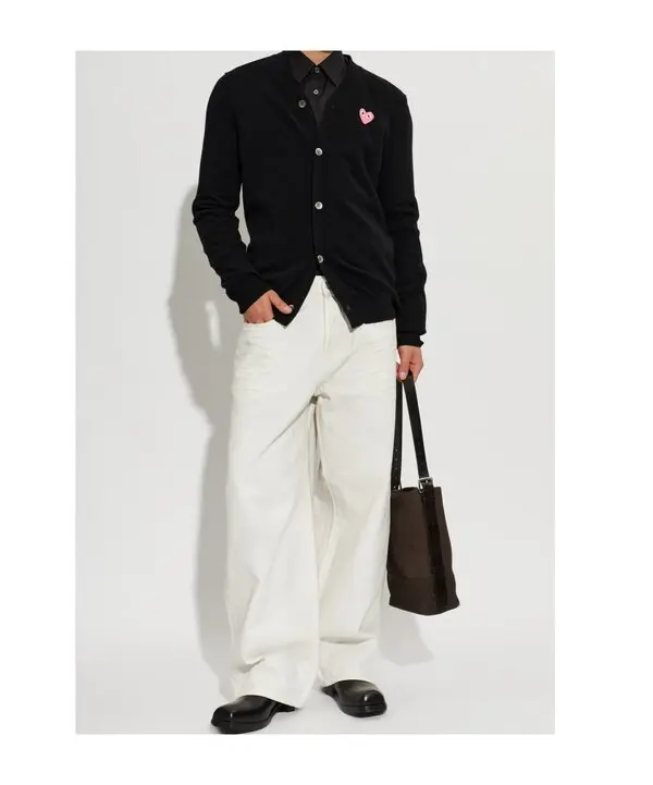 Play Comme Des Garcon Long-sleeve Cardigan