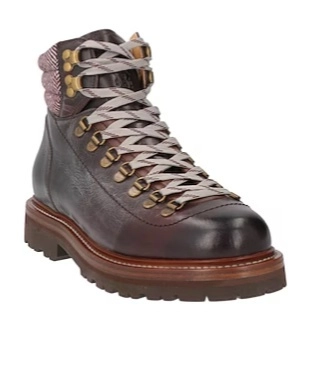 Brunello Cucinelli Minimalist Colorblock Hiking Boots