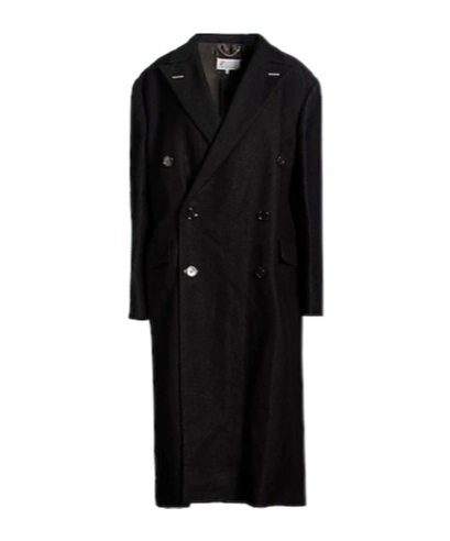 MAISON MARGIELA Doublebreasted Flannel Coat