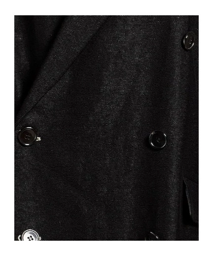 MAISON MARGIELA Doublebreasted Flannel Coat