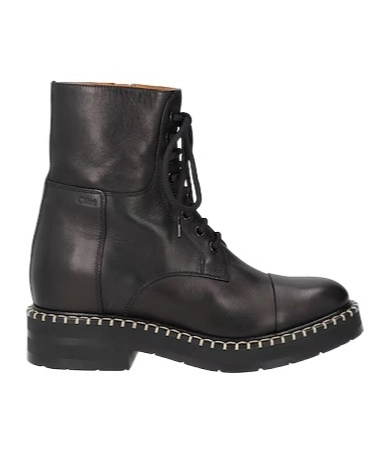 Chloé Solidcolor Blockheel Martin Boots