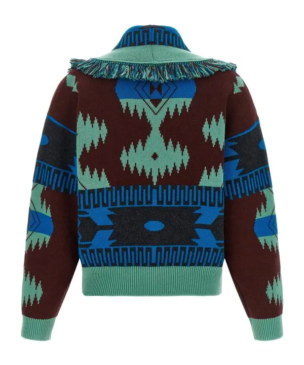 Alanui Long-sleeve Open-front Cardigan