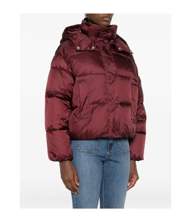 TWINSET Quilted Hooded Puffer Jacket