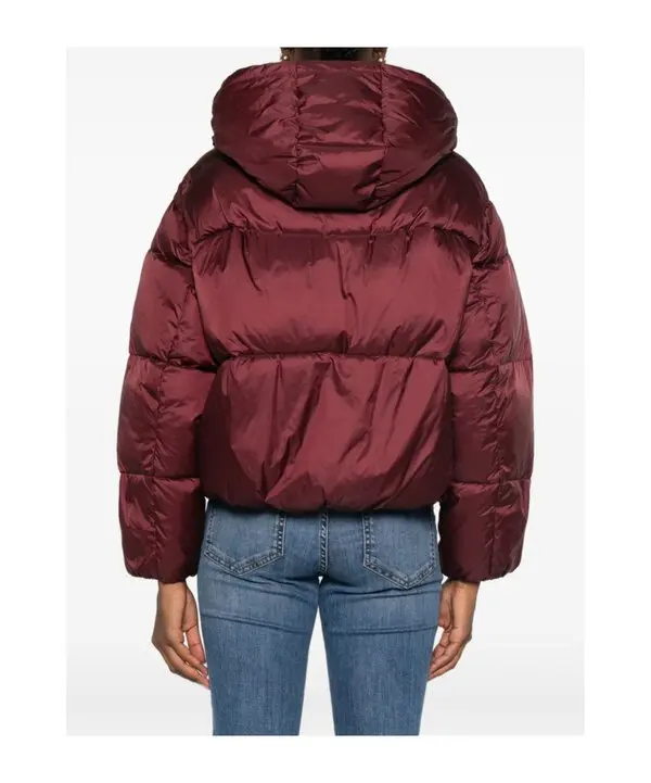 TWINSET Quilted Hooded Puffer Jacket