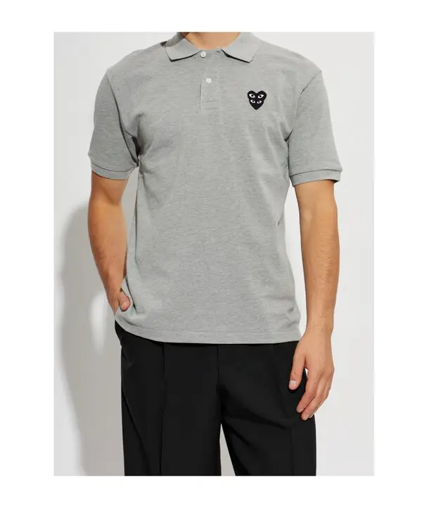 Play Comme Des Garcon Short-sleeved Polo Shirt