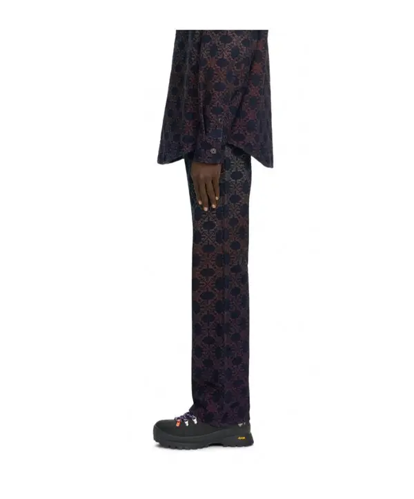 Off-White Arrow Monogram Degradé-jacquard Jeans