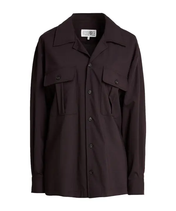 MAISON MARGIELA Minimalist Longsleeve Wool Shirt