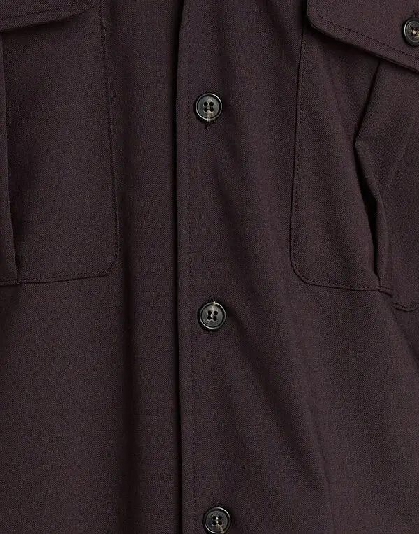 MAISON MARGIELA Minimalist Longsleeve Wool Shirt