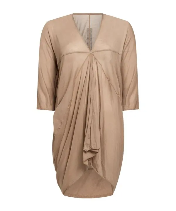 Rick Owens Solid-colored V-neck T-shirt