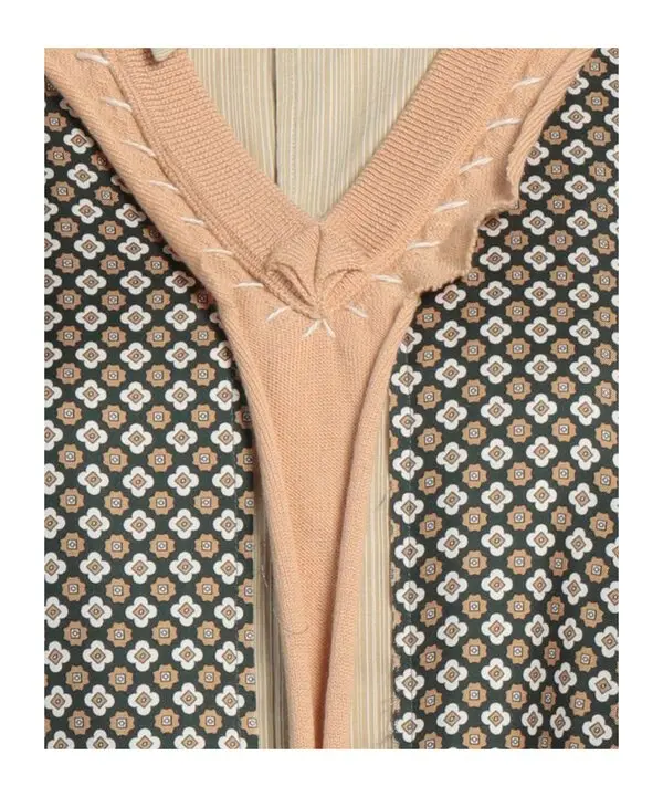 MAISON MARGIELA Oversized Geometricstriped Shirt