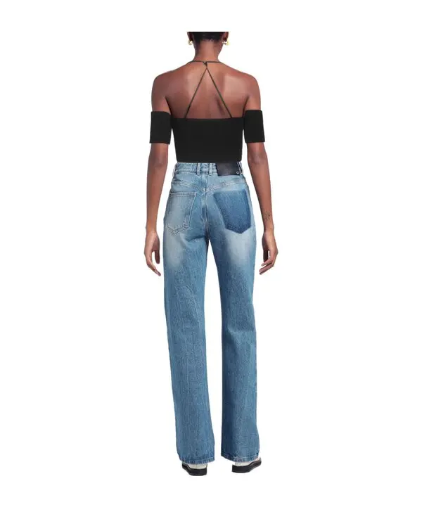 Jacquemus Solidcolor Lightweight Knit Shortsleeve Top