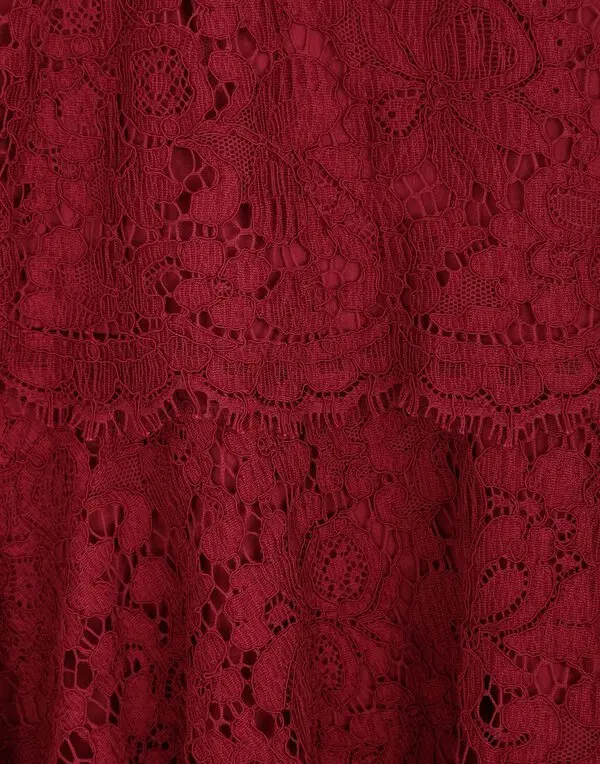 Dolce & Gabbana Solid-colored Lace Dress