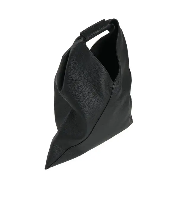 MAISON MARGIELA Large Solid-color Litchi-pattern Tote Bag