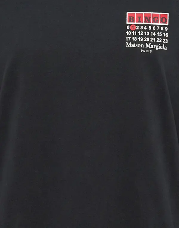 MAISON MARGIELA Solidcolor Printed Longsleeve Tshirt