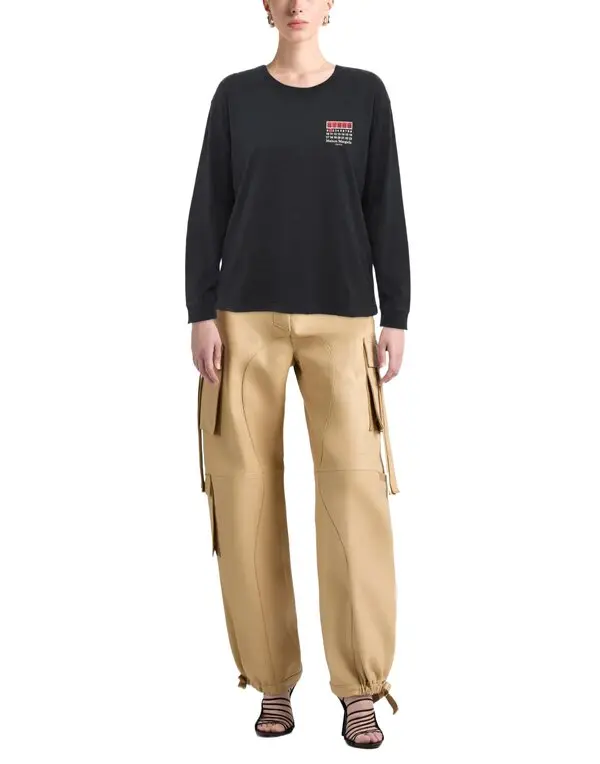 MAISON MARGIELA Solidcolor Printed Longsleeve Tshirt