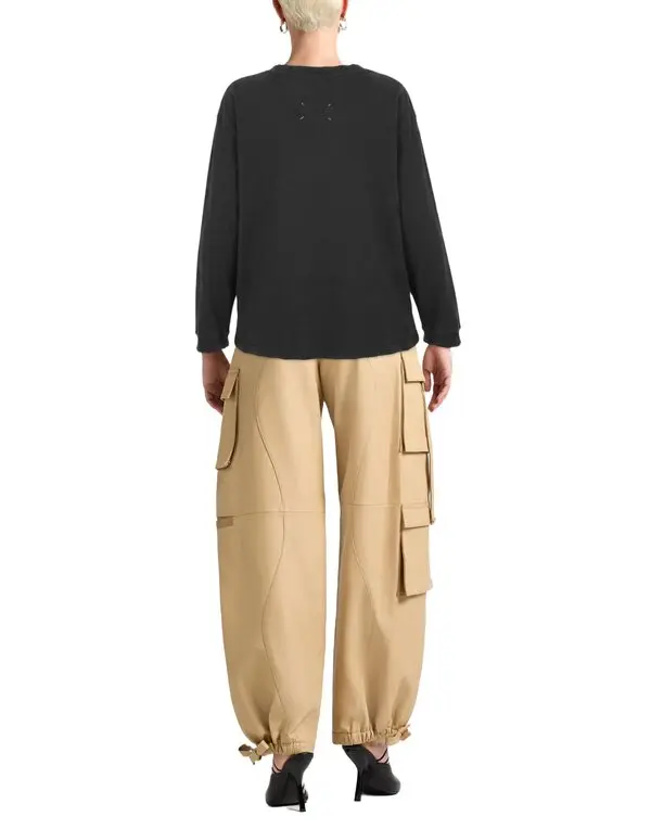 MAISON MARGIELA Solidcolor Printed Longsleeve Tshirt