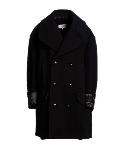 MAISON MARGIELA Solidcolor Doublebreasted Wool Coat