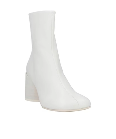 MAISON MARGIELA Minimalist Squaretoe Ankle Boots