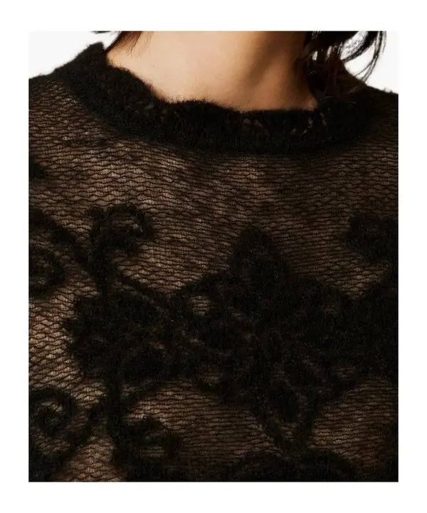 TWINSET Jacquard Alpaca Blend Jumper