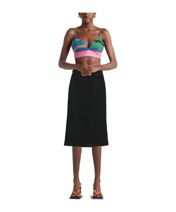 Sportmax Solid-colored Umbrella Skirt