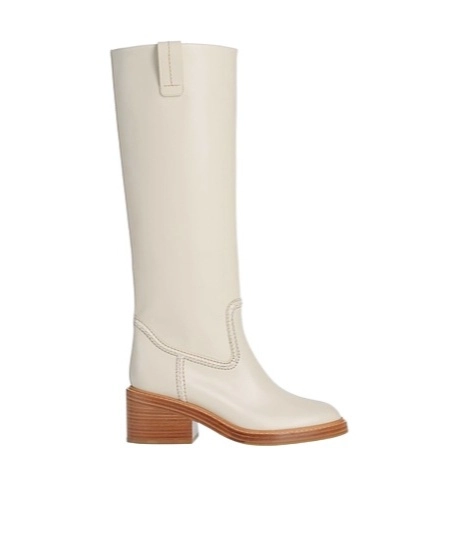 Chloé Minimalist Leather Boots