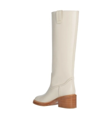 Chloé Minimalist Leather Boots