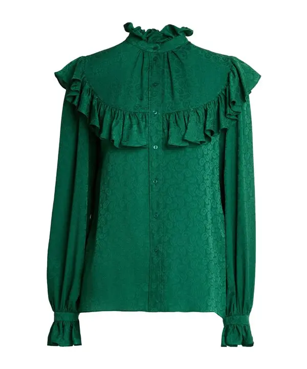 Saint Laurent Printed Longsleeve Shirt