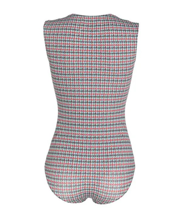 MAISON MARGIELA Houndstooth Sleeveless Top