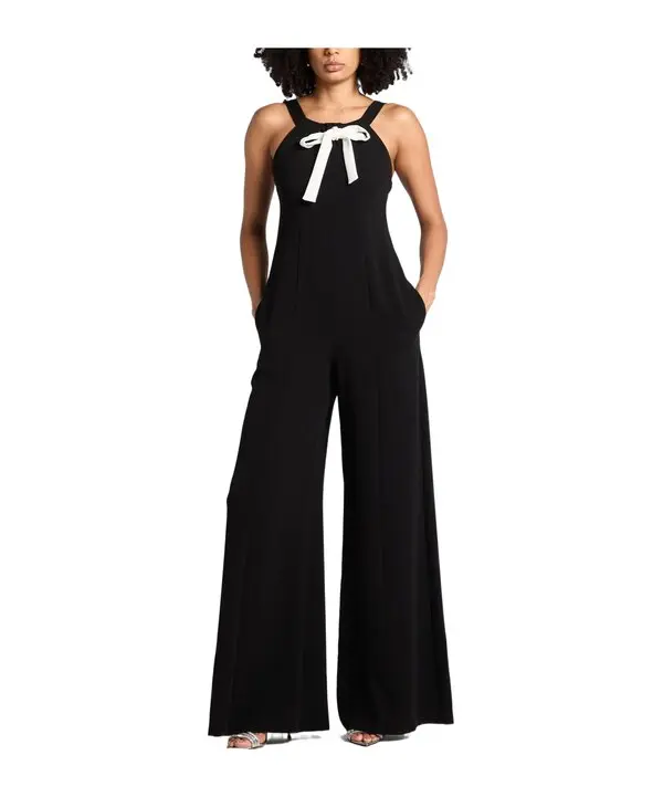 Max Mara Solidcolor Sleeveless Jumpsuit