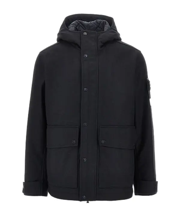 Stone Island Long-sleeve Hooded Jacket