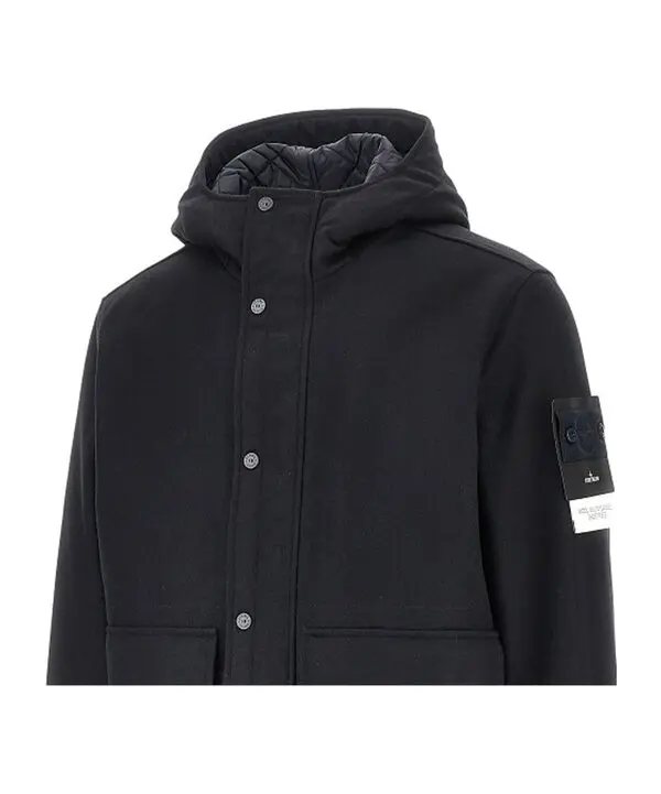Stone Island Long-sleeve Hooded Jacket