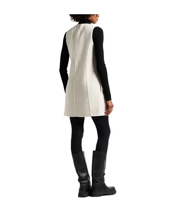 Brunello Cucinelli Sleeveless Vneck Flared Dress