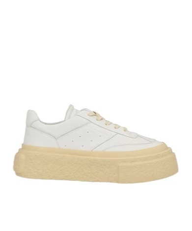 MAISON MARGIELA Minimalist Lowtop Leather Shoes