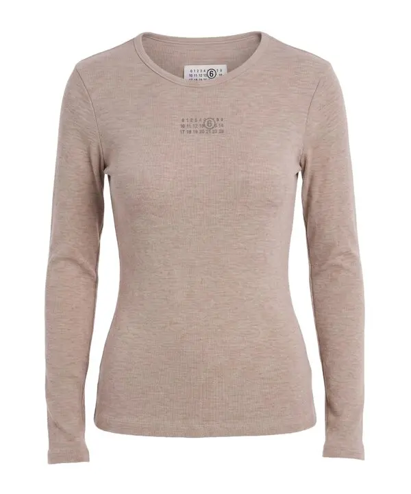 MAISON MARGIELA Minimal Solidcolor Knit Sweater