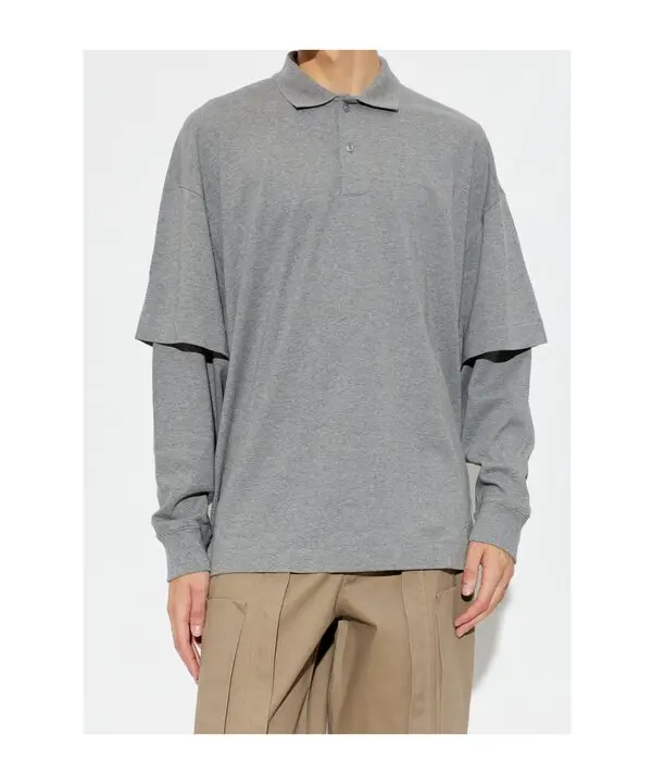 DARKPARK Long-sleeved Polo Shirt