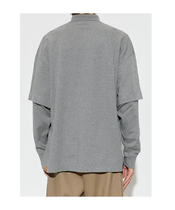DARKPARK Long-sleeved Polo Shirt