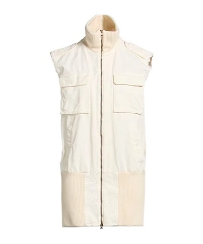 MAISON MARGIELA Minimalist Sleeveless Vest - White