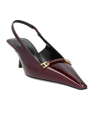 Saint Laurent Patentleather Pointedtoe Midheel Pumps
