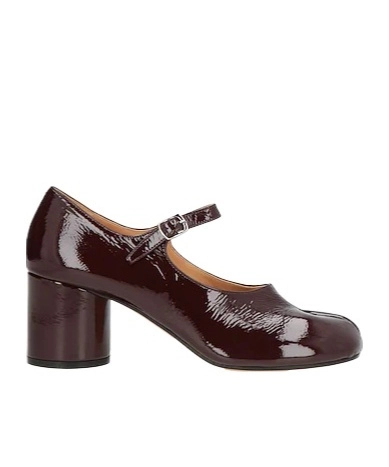 MAISON MARGIELA Patentleather Mary Jane Shoes