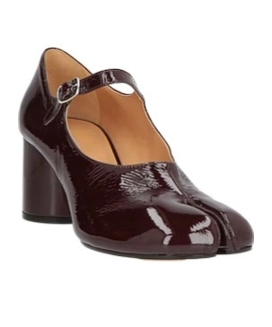 MAISON MARGIELA Patentleather Mary Jane Shoes