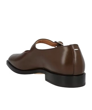 MAISON MARGIELA Minimalist Shiny Mary Jane Shoes