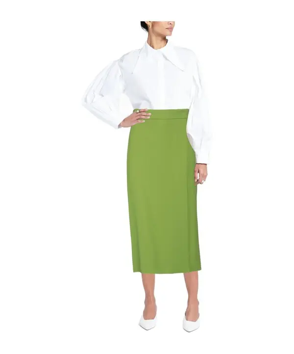 Dolce & Gabbana Simple Solid-color Pencil Skirt