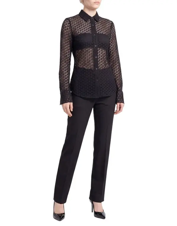Rag & Bone Solidcolor Lace Shirt
