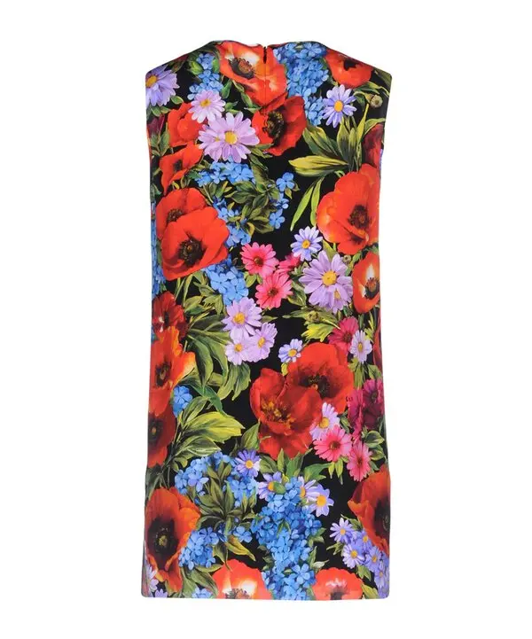 Dolce & Gabbana Floralprint Sleeveless Top